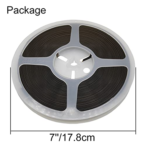 RNY Gradient Brown Polyethylene Plastic Rattan Synthetic Wicker Repair Material for Knit and Repair Rattan Chair Table Basket (Brown Gradient, 60 feet)