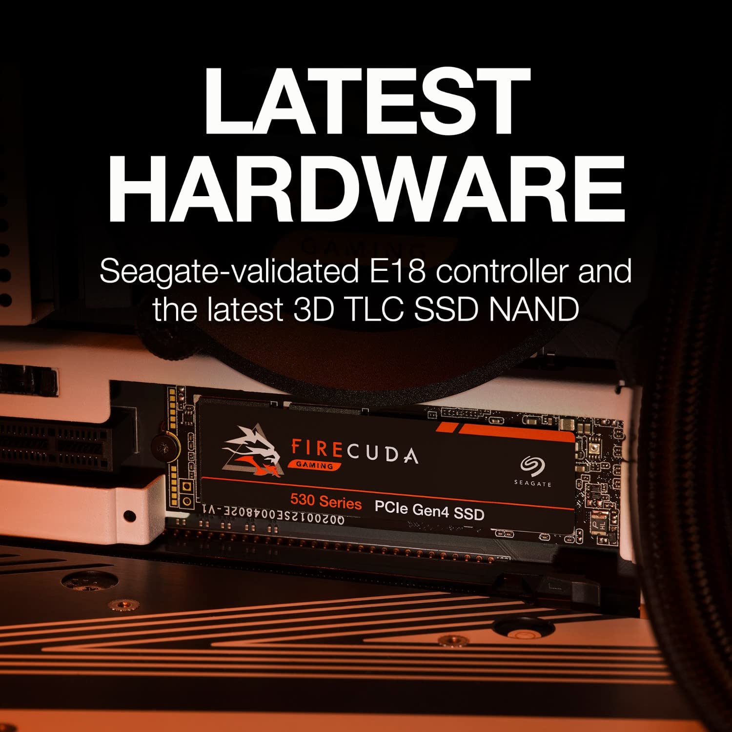 Seagate FireCuda 530 ZP500GM3A013 500 GB Solid State Drive - M.2 2280 Internal - PCI Express NVMe (PCI Express NVMe 4.0 x4)