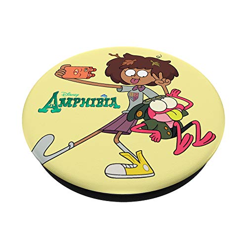 Disney Channel Amphibia Anne and Sprig PopSockets PopGrip: Swappable Grip for Phones & Tablets