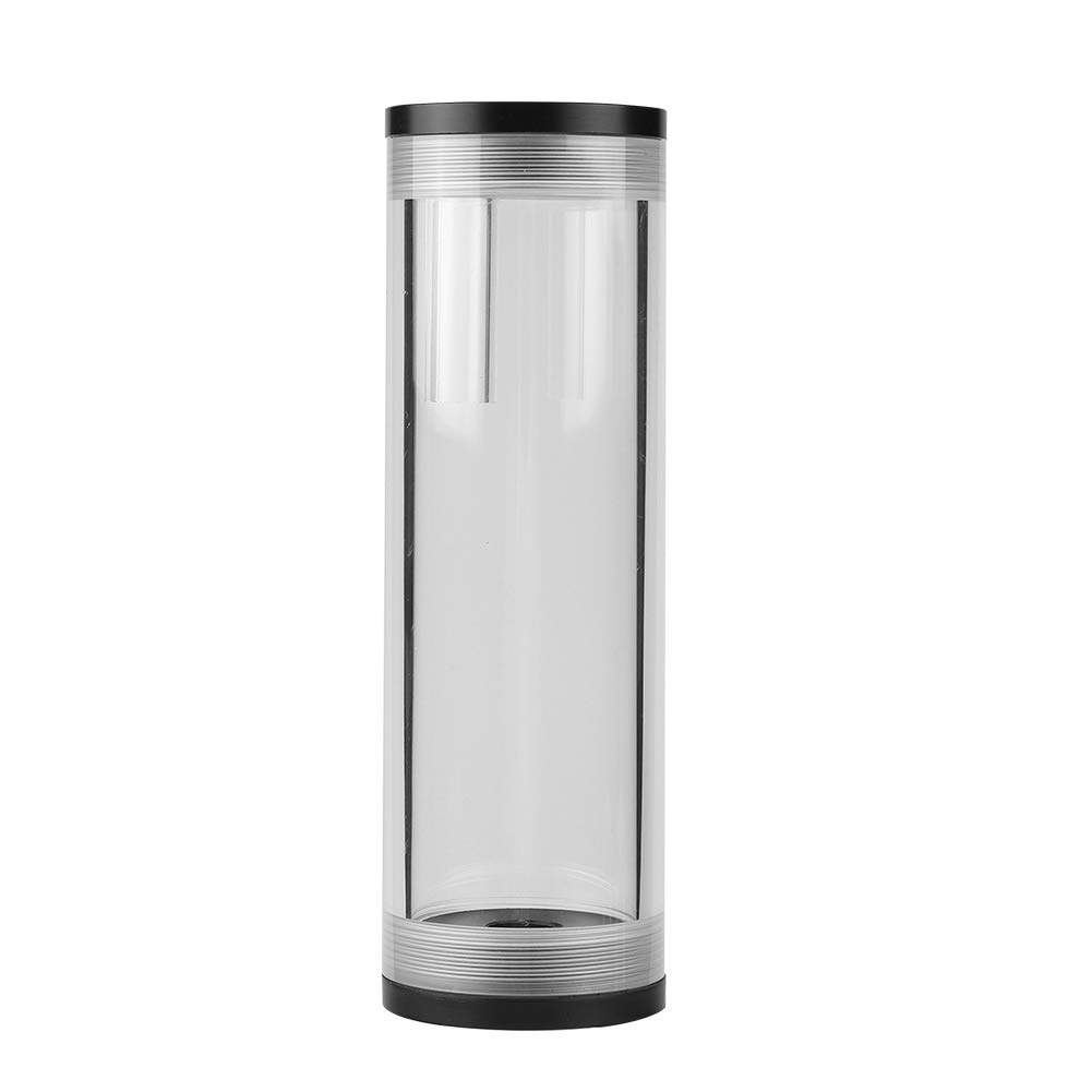 CPU Water Cooler System for PC,Cylinder Water Cooling Heat Sink,50m Diameter & 160mm Long Computer Heat Dissipation Water Cooling 800L/H Water Mini DC Cooling Pump Liquid