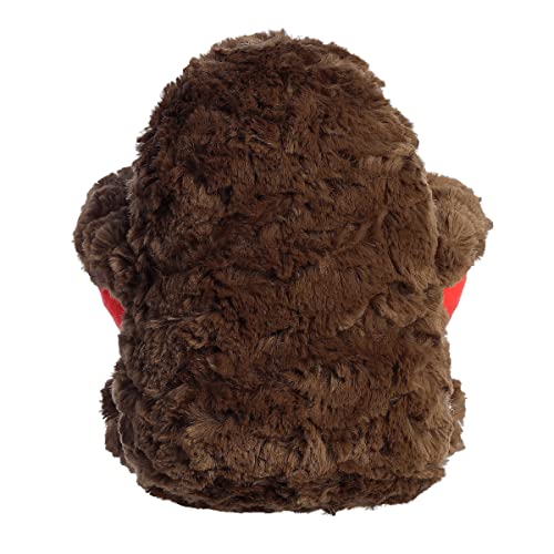 Aurora® Heartwarming Valentine JUST Sayin'™ Love You Slow Much Sloth™ Stuffed Animal - Decorative Charm - Loveable Companions - Brown 9 Inches
