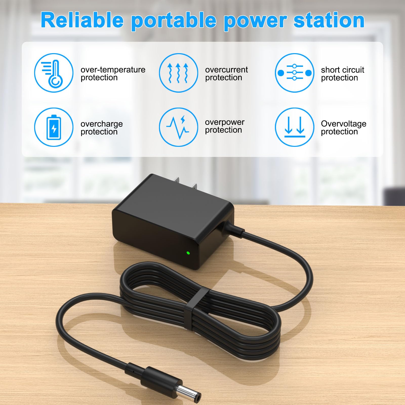 BENSN 5V Power Supply Adapter for Cisco IP Phone SPA525G2, SPA504G, SPA508G, SPA303, SPA922, SPA942, and SPA962, SPA300, SPA500, CP500, SPA900, Cisco SPA Series Phones Charging Cord