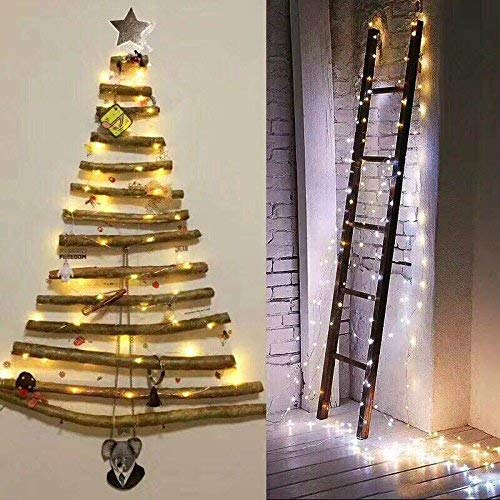 18 Pack Fairy Lights Battery Operated 6.6ft 20 Led Mini String Lights Silver Wire Starry Lights for DIY Wedding Party Festival Halloween Christmas (18 Pack, Warm White)