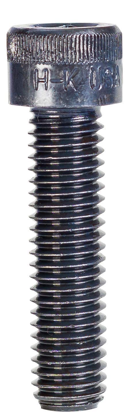 HOLO-KROME 73116 3/8"-24 x 2-1/4" ASTM A574 Hex Drive Black Oxide Finish Alloy Steel Socket Cap Screw - Made in The USA (Pack of 50)