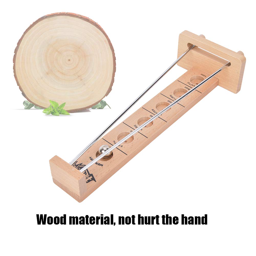 Akozon Games Wooden Adult Intelligent Puzzle Balance Desktop Ball Leisure Game