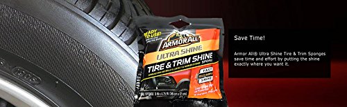 Armor All Ultra Shine Tire & Trim Shine Sponges (8 Sponges) in 1 Box