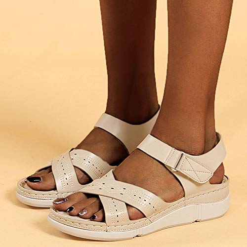 Flip Flops for Women, Plantar Fasciitis Sandals for Flat Feet with Arch Support, Comfortable Walking Thong Style Flip Flops Sandals