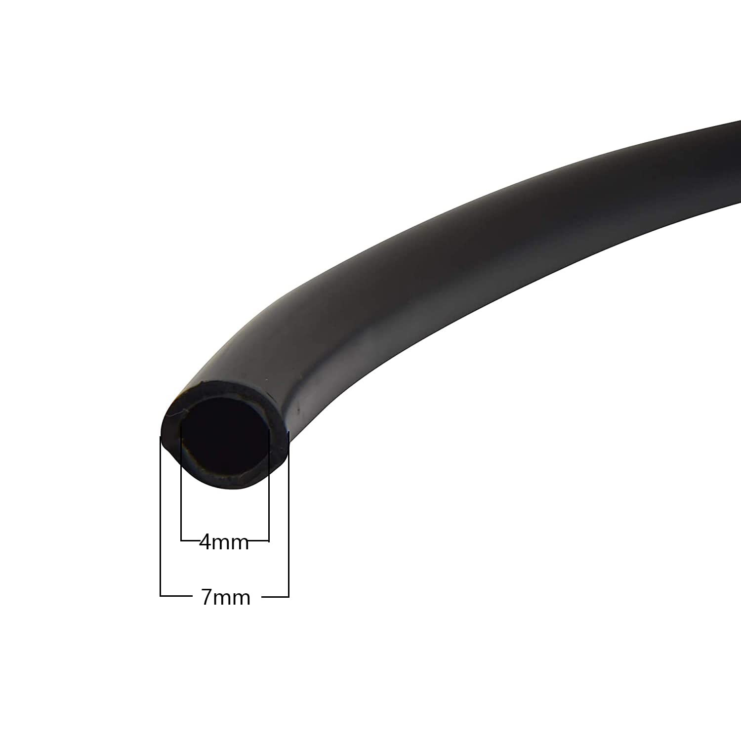 Hose garden irrigation pipe 1/4", 98ft blank distribution tubing, drip irrigation hose, drip irrigation line pipe, DIY irrigation equipment for greenhouse, flower beds, terraces, lawns