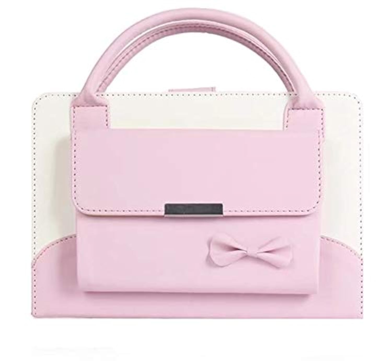 Albc Cute Case for iPad Mini 5 2019 / 5th Generation Mini / iPad Mini 4 / 3 / 2 / 1 - Smart Slim Handbag Leather Stand Cover with Auto Wake/Sleep Feature,Pink