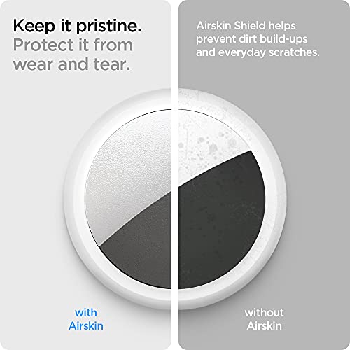 Spigen Protective Film [AirSkin Shield] designed for AirTag (2021)(4 Front) - Clear Matte