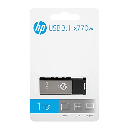 HP 1TB x770w USB 3.1 Flash Drive - 400MB/s