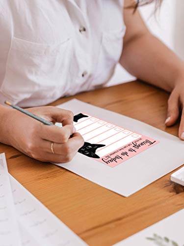 Funny Cat Small to Do List Sticky Notes | Things to Do Today So My Cat Can Live a Better Life | Black Cat Humor Notebook Notepad Note Card for Cat Lover Gift| 50 Pages 4x6" by DAILY RITMO