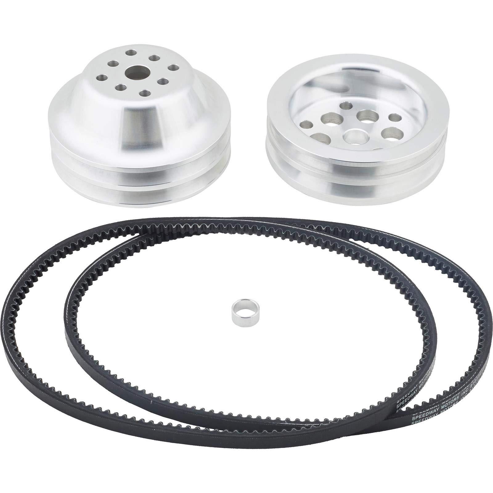 AFCO Small Block Compatible with Chevy Short Race Water Pump & Pulley Combo
