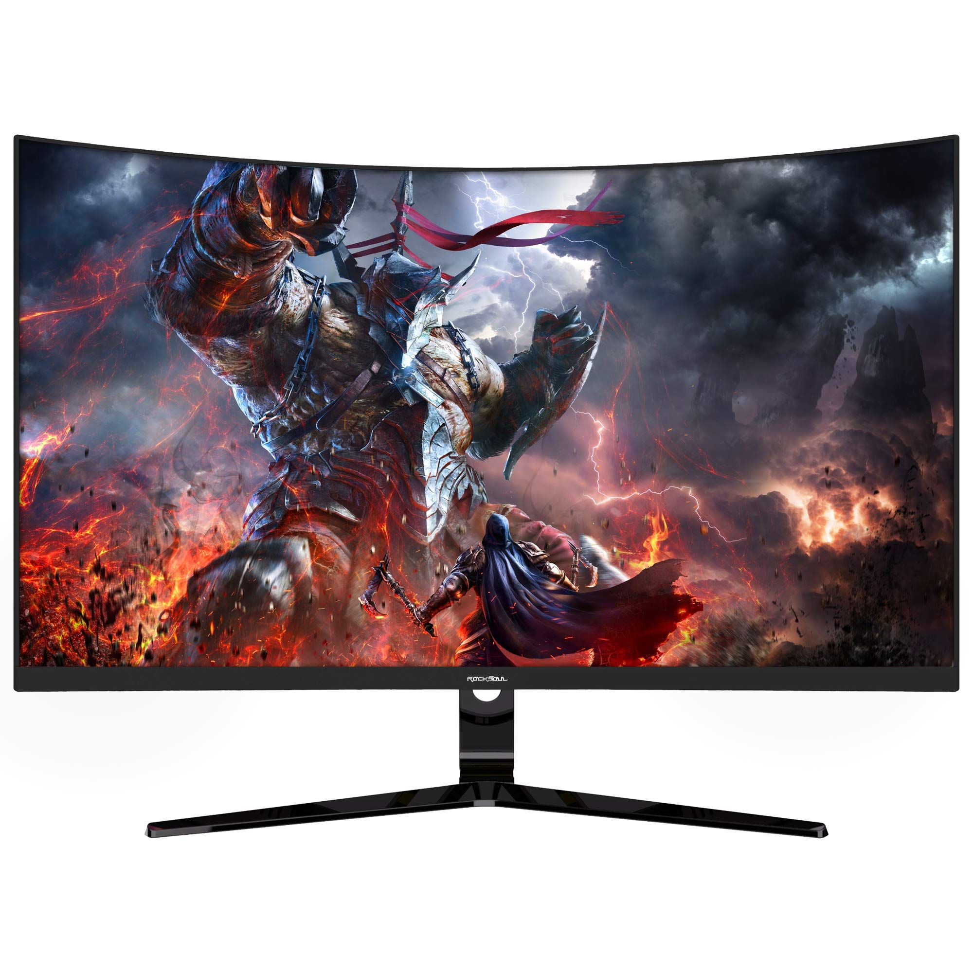 ROCKSOUL RSGM-27YMA 27" 2560x1440 QHD 165Hz Curved Gaming Monitor, Black (RSGM-27MYA)