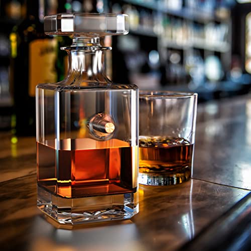 50 Military Tactical Style Liquor Whiskey Decanter - American Owned & Operated Company - Best Whiskey Gifts For Men