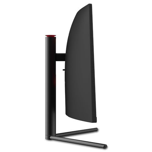 Deco Gear 32" Curved Gaming Monitor 1920x1080 with 3000:1 Contrast Ratio, 75 Hz Refresh Rate, 6ms Response Time, 16:9 Aspect Ratio, 103% sRGB Area Ratio