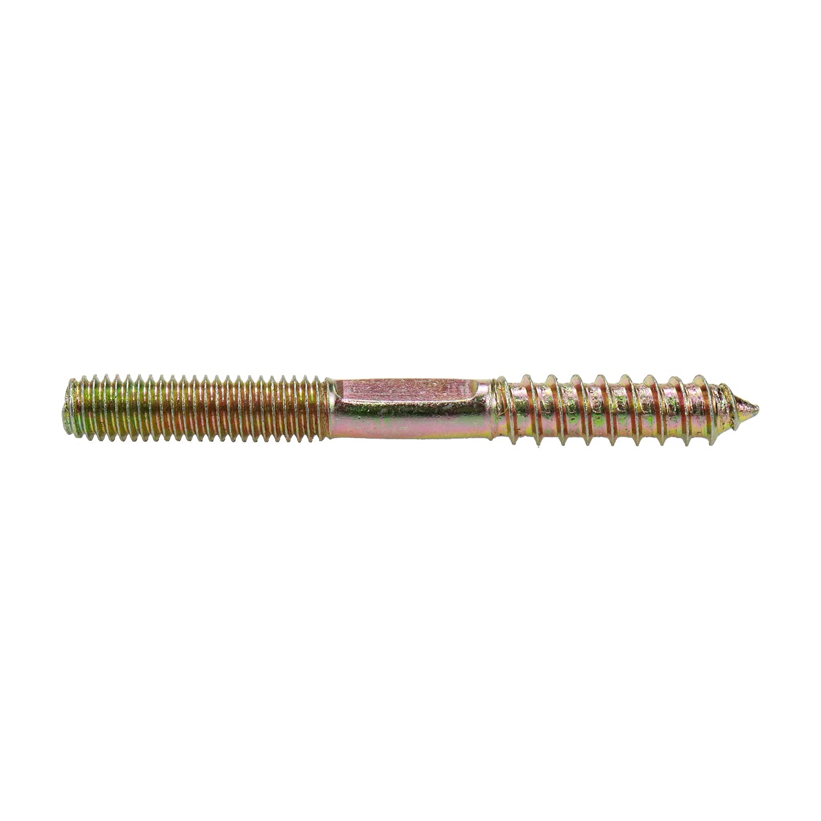 Dowel Screw Mcredy Double End Threaded Machine Self Tapping Wood Screw Bolt Stud M8 Hanger Bolt (M8x80mm) Pack of 10
