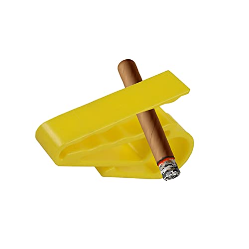 2 Pack Yellow Grip Holder Golfer Clip Flexibility Golf Course Minder AttachesPutter to Boats,BBQ Grills for Golfers,Golf Bag and Golf Carts