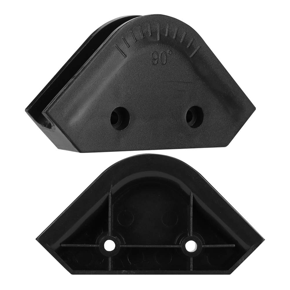 16mm Tube Bending Kit,Bewinner 3pcs 16mm OD 45/90 /180 Degree Acrylic Hard Rigid Tube Bender Mould Tool Kit,Suitable for Water Cooling System (Black16mm)