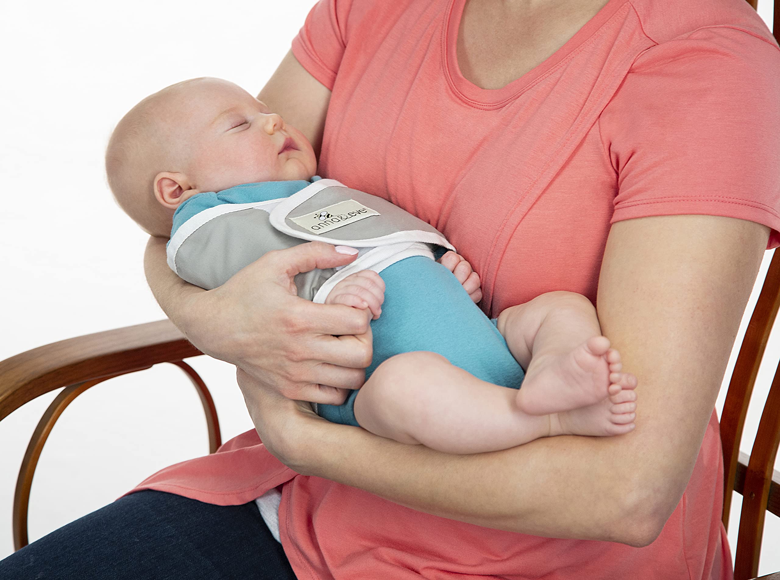 Anna & Eve® Swaddle Strap® Baby Swaddle, The Original Arms Only, Adjustable Baby Swaddle for Newborns and Infants