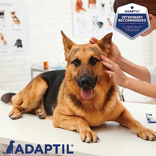 ADAPTIL Spray 60 mL β Calms & Comforts Dogs During Travel, Veterinary Visits and Stressful Events - The Original D.A.P. Dog Appeasing Pheromone Spray, 60ml - Packaging May Vary
