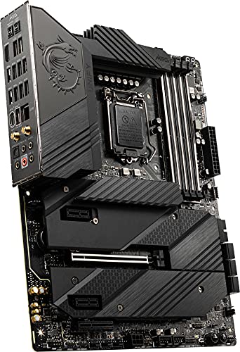 MSI MEG Z590 Unify Gaming Motherboard (ATX, 11th/10th Gen Intel Core, LGA 1200 Socket, DDR4, PCIe 4, SLI/CFX, M.2 Slots, Wi-Fi 6E)