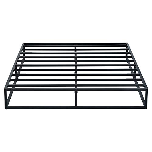PrimaSleep 9 Inch Dura Metal Platform Bed Frame/Non Slip Bed Frame/Steel Bed Frame (Full)