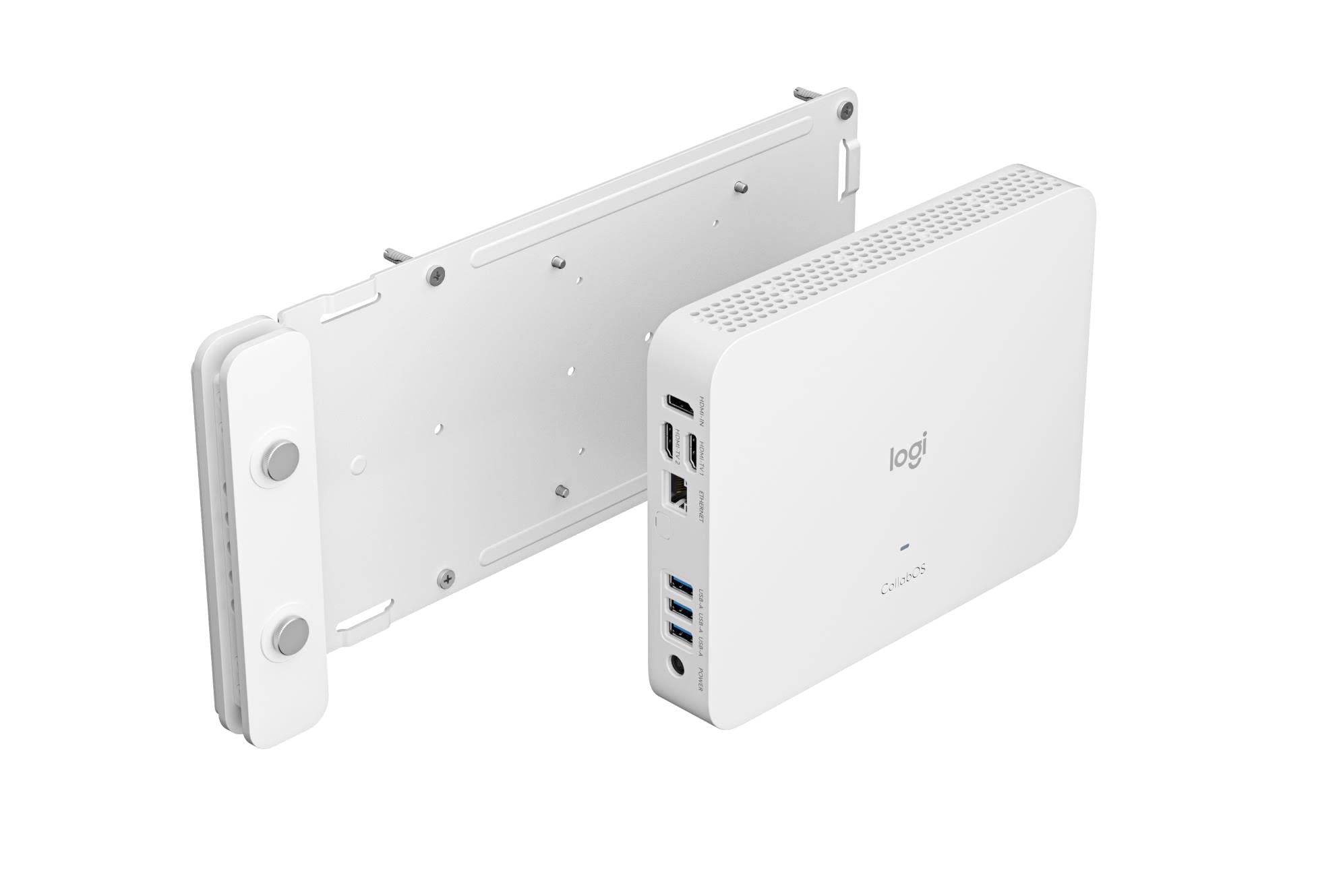 Logitech 952-000097 Compute Mounting Bracket, 1.4" x 6.5" x 13.8", Information Not Available