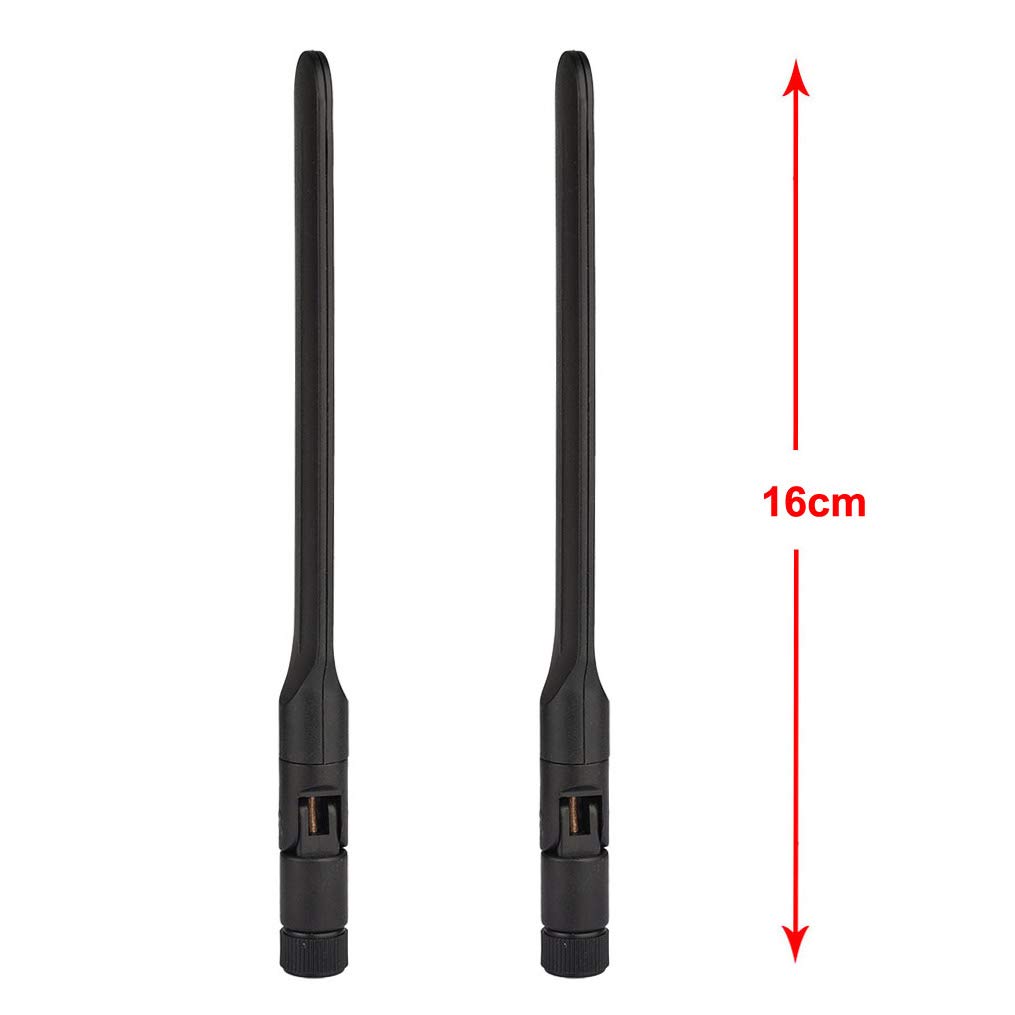 Bingfu 4G LTE 3dBi External SMA Male Antenna (2-Pack) Compatible with 4G LTE Wireless Router CPE Hotspot Industrial IoT Router Cellular Gateway Terminal Outdoor Cellular Security Camera