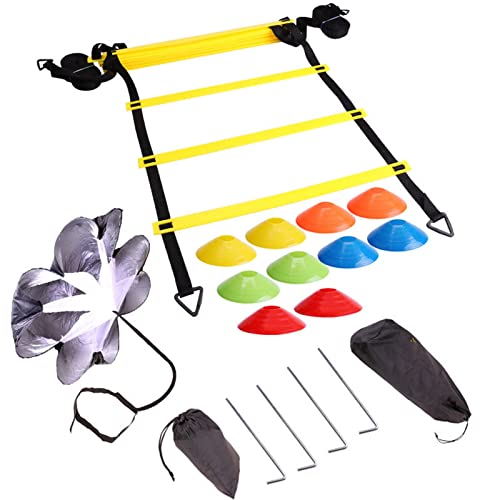 Agility Ladder Speed Training Exercise Ladders Kit For Soccer Football Boxing Sports Speed Agility Training