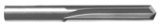 2.50mm Solid Carbide Straight Flute Drill, USA - 3 Pieces