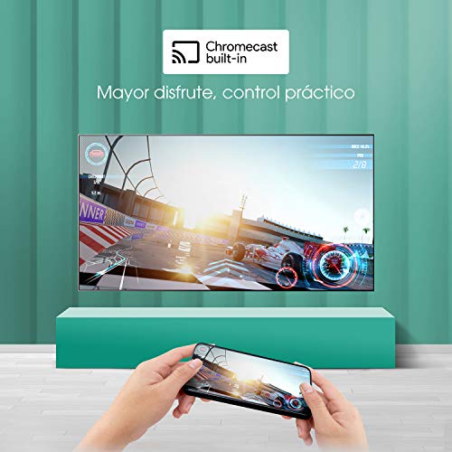 Hisense 75-Inch Class H6570G 4K Ultra HD Android Smart TV with Alexa Compatibility (75H6570G, 2020 Model)