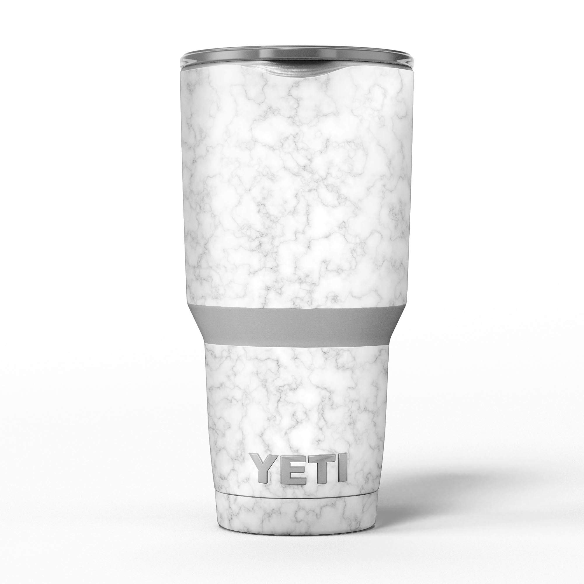 Design Skinz Slate Marble Surface V53 - Skin Decal Vinyl Wrap Kit Compatible with The Yeti Rambler Cooler Tumbler Cups