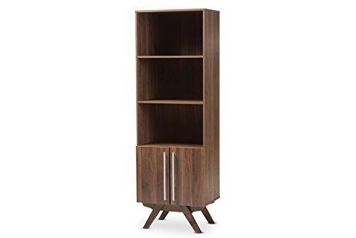 Baxton Studio Ashanti Wood Bookcase