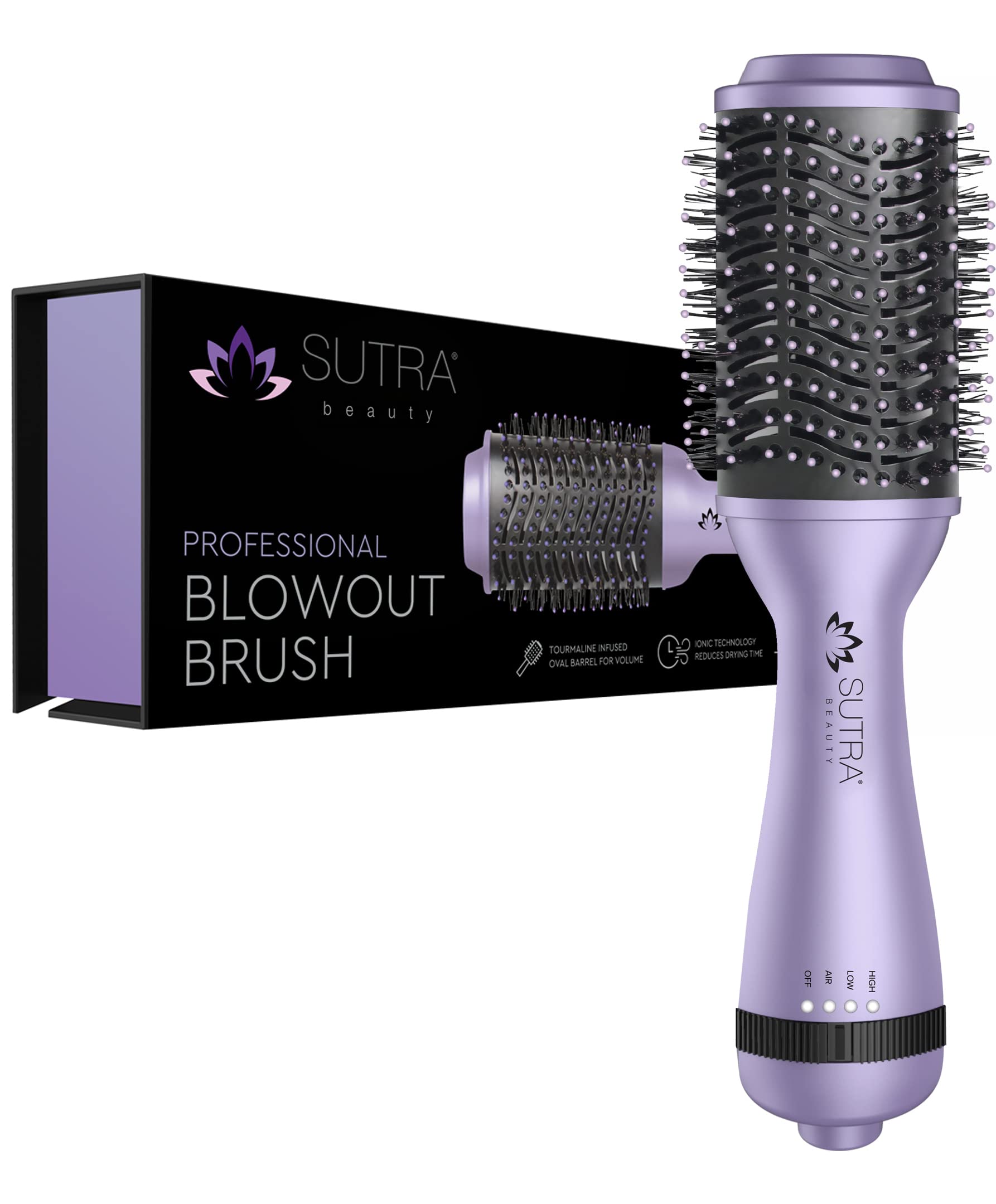 SUTRA Professional 3" Blowout Brush, Lavender, Lavender, 1 ct.