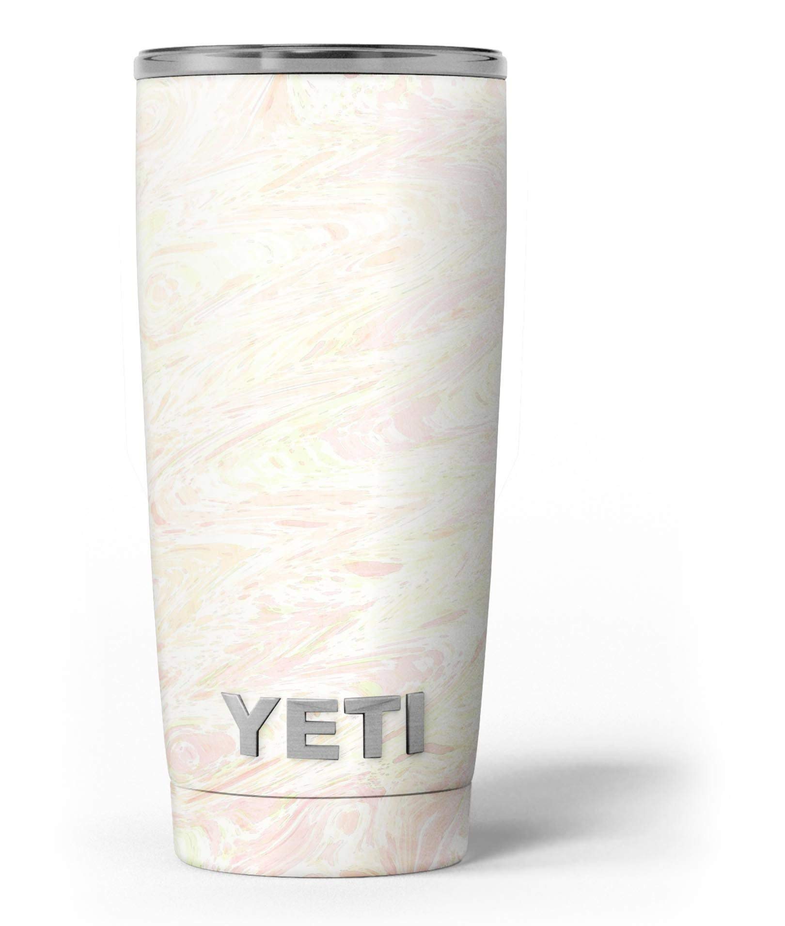 Design Skinz Slate Marble Surface V23 - Skin Decal Vinyl Wrap Kit Compatible with The Yeti Rambler Cooler Tumbler Cups