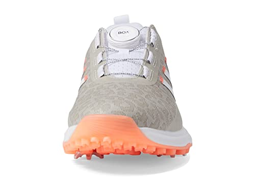 adidas Women's W S2G BOA 23 Sneaker, FTWR White/FTWR White/Coral Fusion, 10