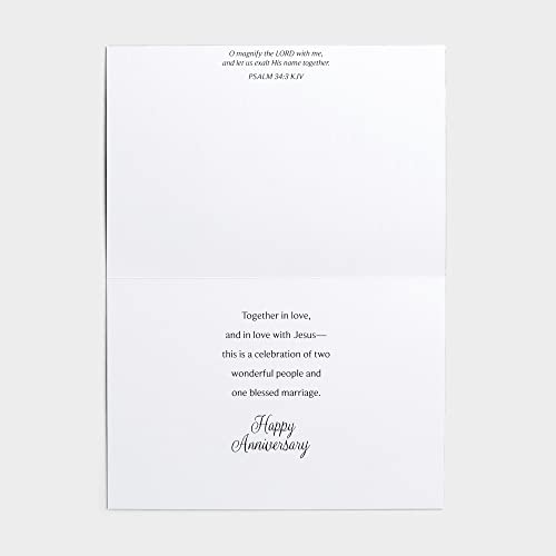 DaySpring - Happy Anniversary - Thomas Kinkade - Painter of Light - 4 Design Assortment with Scripture - 12 Boxed Cards & Envelopes (J1035)