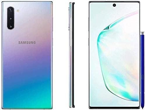 Samsung Galaxy Note 10+ Plus 5G Enabled Verizon + GSM Unlocked 256GB Aura Glow (Renewed)