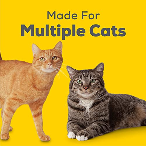 Purina Tidy Cats Non Clumping Cat Litter, Breeze Enhanced Pellets Multi Cat Litter - (4) 7 lb. Bags