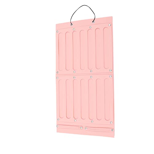 Aohuada Headband Holder for Girls Hair Bows, Baby Hair Accessory Storage Display Sturdy Rope, Baby Headband Organizer for Girls Room, Door, Closet, Hair Clips Storage Organizer, Light Pink