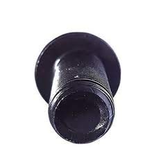 5/16"-24 x 2-1/2" Button Head Socket Cap Screw, Allen Socket Drive, Black Oxide, Alloy Steel, Full Thread - Quantity 10 - by Fastener Depot, LLC