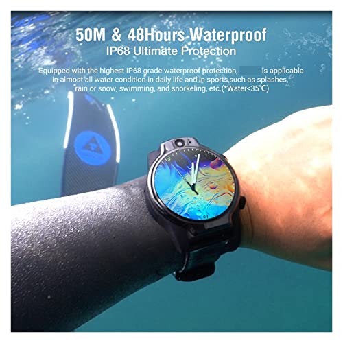 4G LTE Smart Watch Phone GPS 3GB 32GB ID Dual Camera 8MP WiFi Smartwatch Men IP68 Clock for Xiaomi