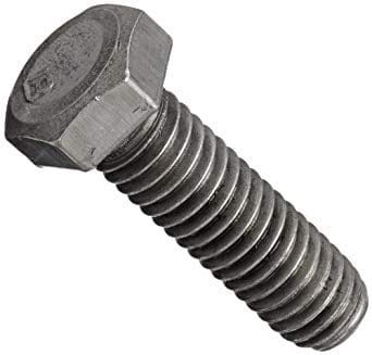 5/8 x 1-1/2" Hex Machine Bolt A307 Grade A Steel (Quantity: 300) Plain Steel, Coarse Thread, Fully Threaded, 5/8-11 x 1-1/2"