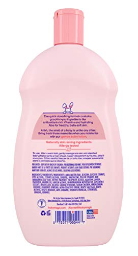 Baby Magic Gentle Baby Lotion | 16.5 Fl Oz (Pack of 6) | Vitamins & Aloe, Pink (705544), Original Baby Scent