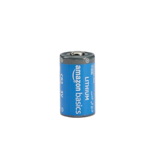 Amazon Basics CR2 Lithium Batteries, 3 Volt, Long Lasting Power, Low Self-Discharge Rate Pack of 4