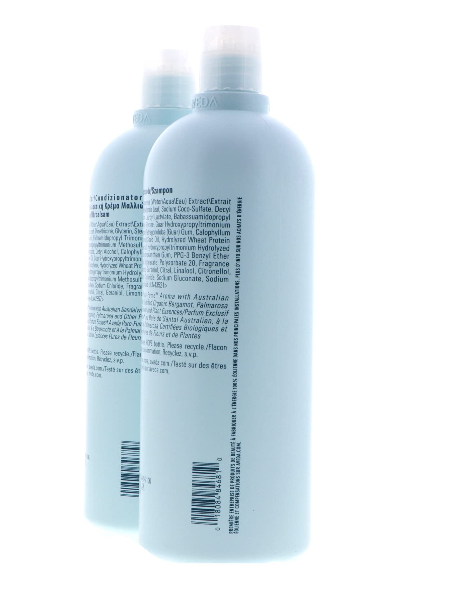 Aveda Smooth Infusion Shampoo and Conditioner 33.8oz Smooths and Softens Hair to Reduce Frizz