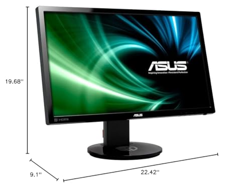 ASUS VG248QE 24" Full HD 1920x1080 144Hz 1ms HDMI Gaming Monitor