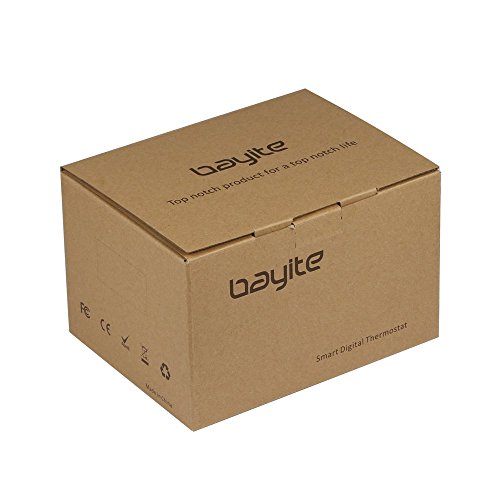 bayite Temperature Controller 1650W 15A BTC211 Dual Digital Outlet Thermostat Plug, Pre-Wired, 2 Stage Heating and Cooling Mode, 110V - 240V, Fermentation BBQ Reptile Aquarium