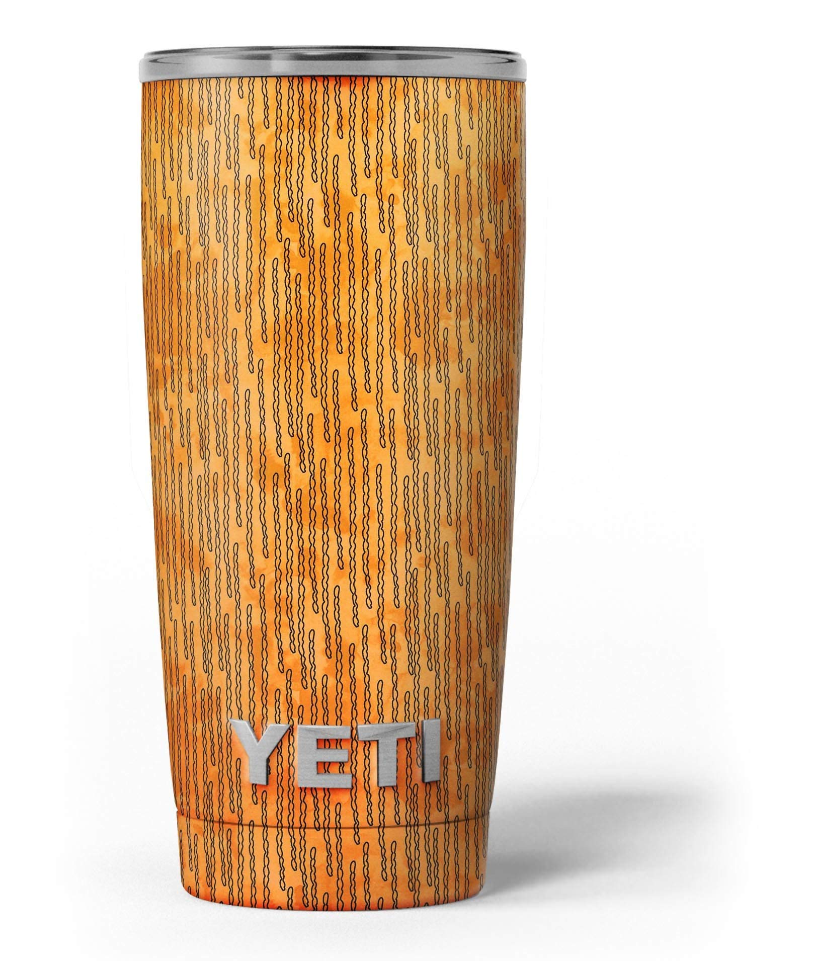 Design Skinz The Watercolor Grunge Surface Under a Microscope - Skin Decal Vinyl Wrap Kit Compatible with The Yeti Rambler Cooler Tumbler Cups